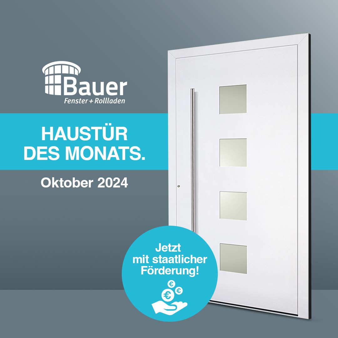 Bauer Haustür des Monats - Fenster + Rollladen Bauer GmbH
